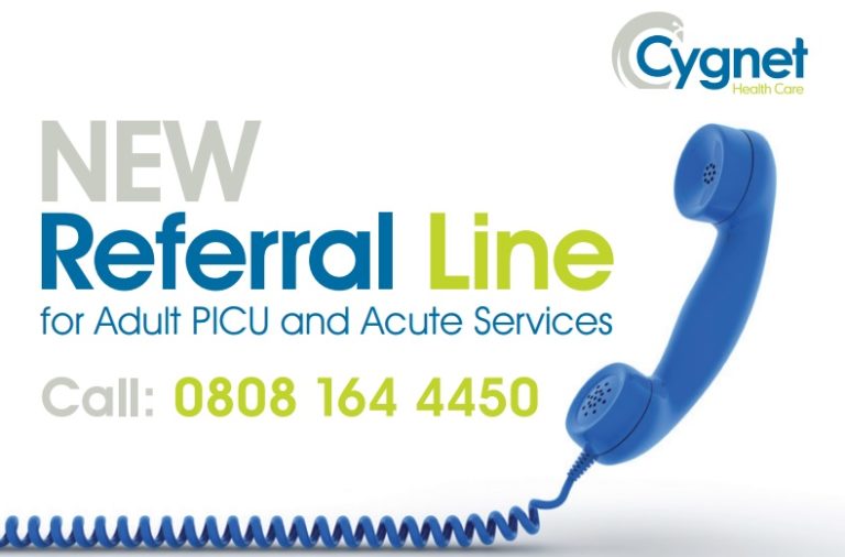 Cygnet launches new Acute / PICU Referral Line - Cygnet