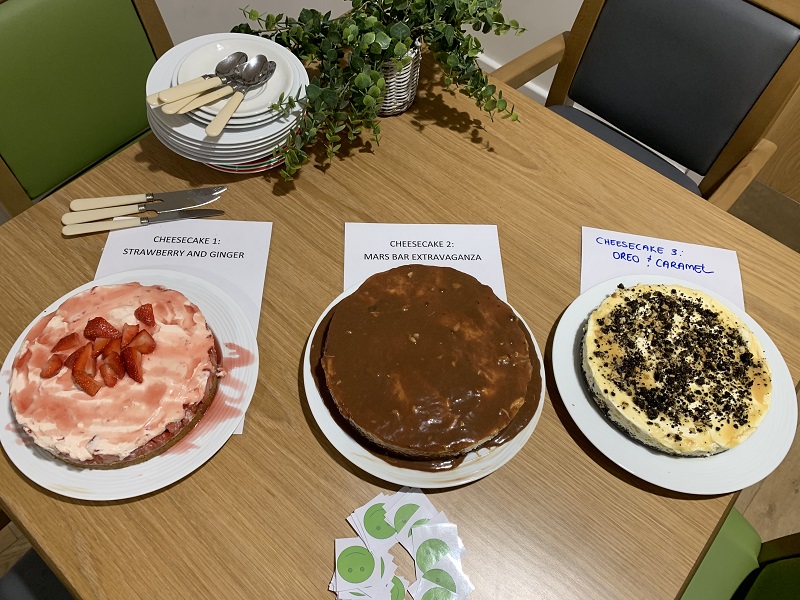 Redwood Ward Cheesecake Competition - Cygnet