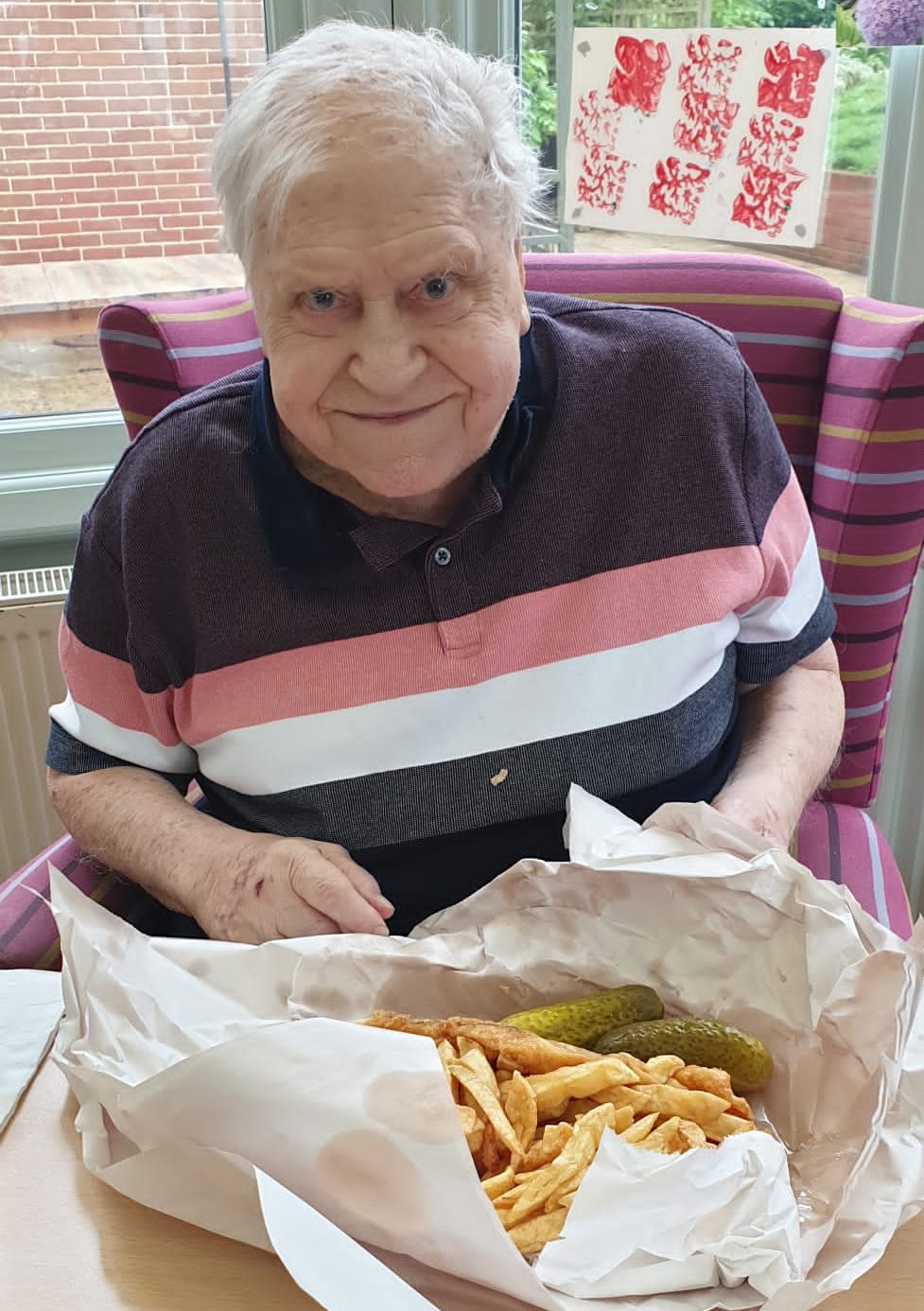 Fish 'n' Chips Friday at Tupwood Gate Nursing Home - Cygnet