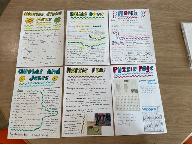 April activities at Cygnet Nield House - Cygnet