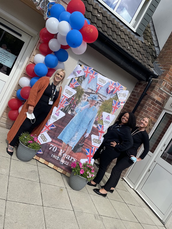 Cygnet Nield House celebrate the Jubilee - Cygnet