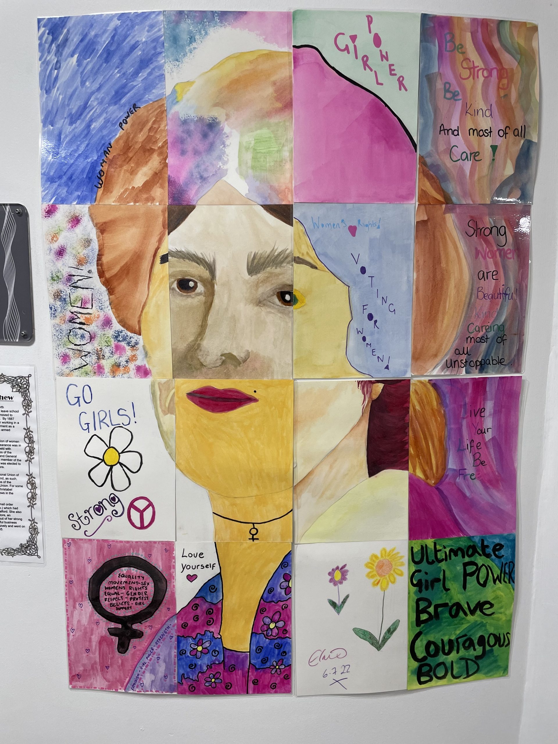 Group Art Project at Cygnet Nield House - Cygnet