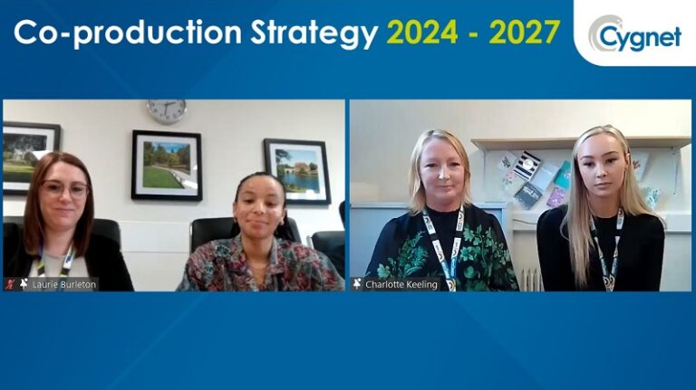 Launch of Cygnet's Co-production Strategy 2024 - 2027 - Cygnet